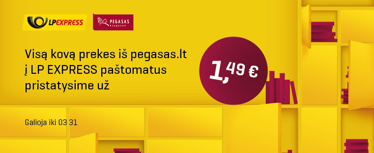 Perkant pegasas.lt – nuolaidos pristatymui į LP EXPRESS paštomatus ...