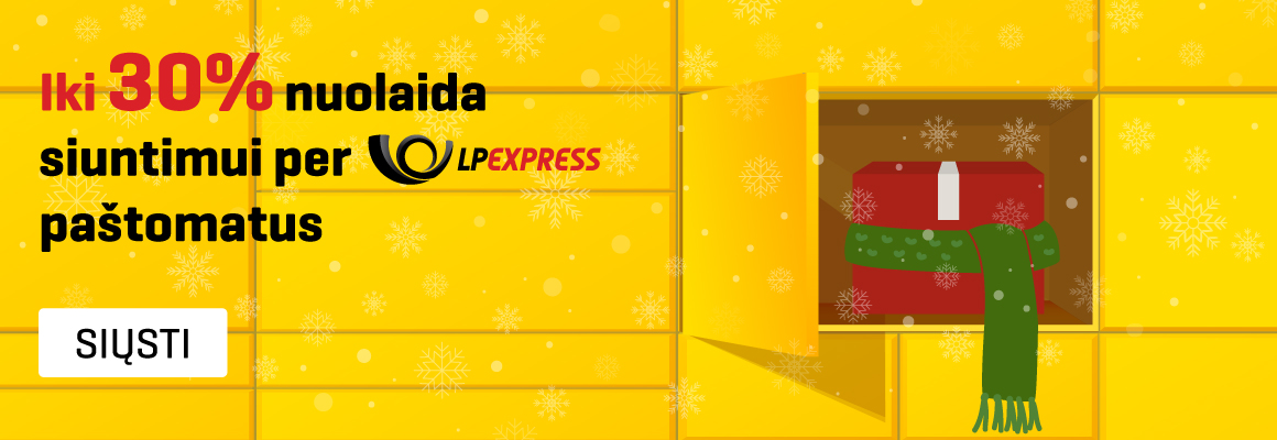 Vasario mėnesį su LP EXPRESS siųsk dar pigiau! | Lietuvos paštas